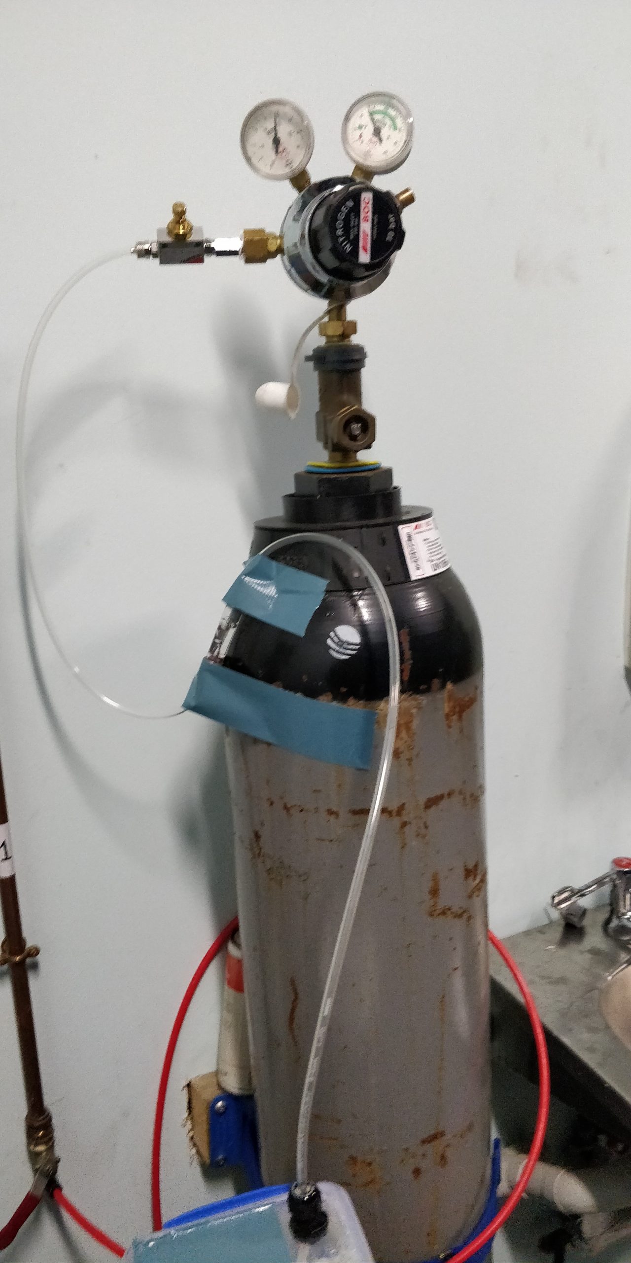 The liquid and particle preparation - PARTICLE VIBRATION