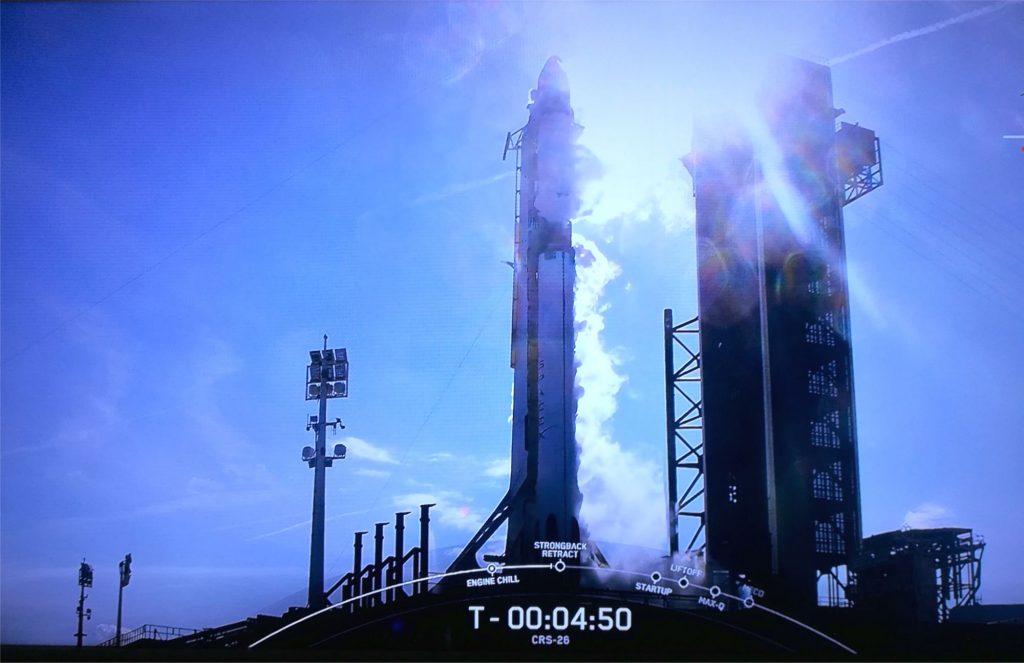Launch and Docking to the ISS - PARTICLE VIBRATION