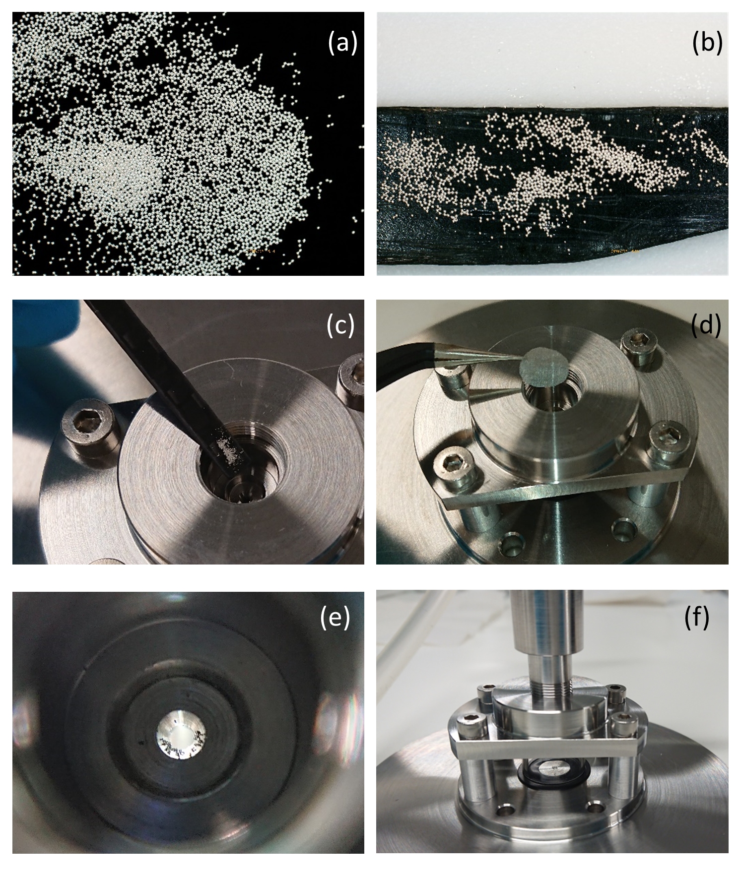 The liquid and particle preparation - PARTICLE VIBRATION